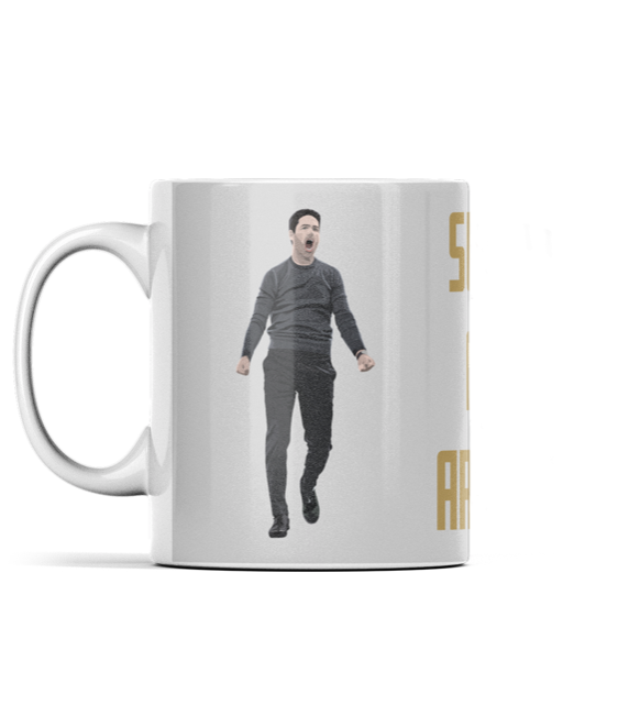 Super Mik Arteta 11oz Mug – Carl Bourke Art