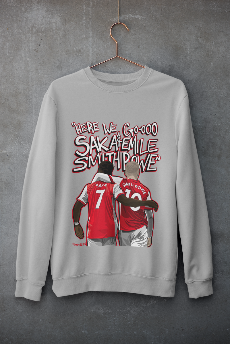 Saka and ESR Chant Sweater – Carl Bourke Art