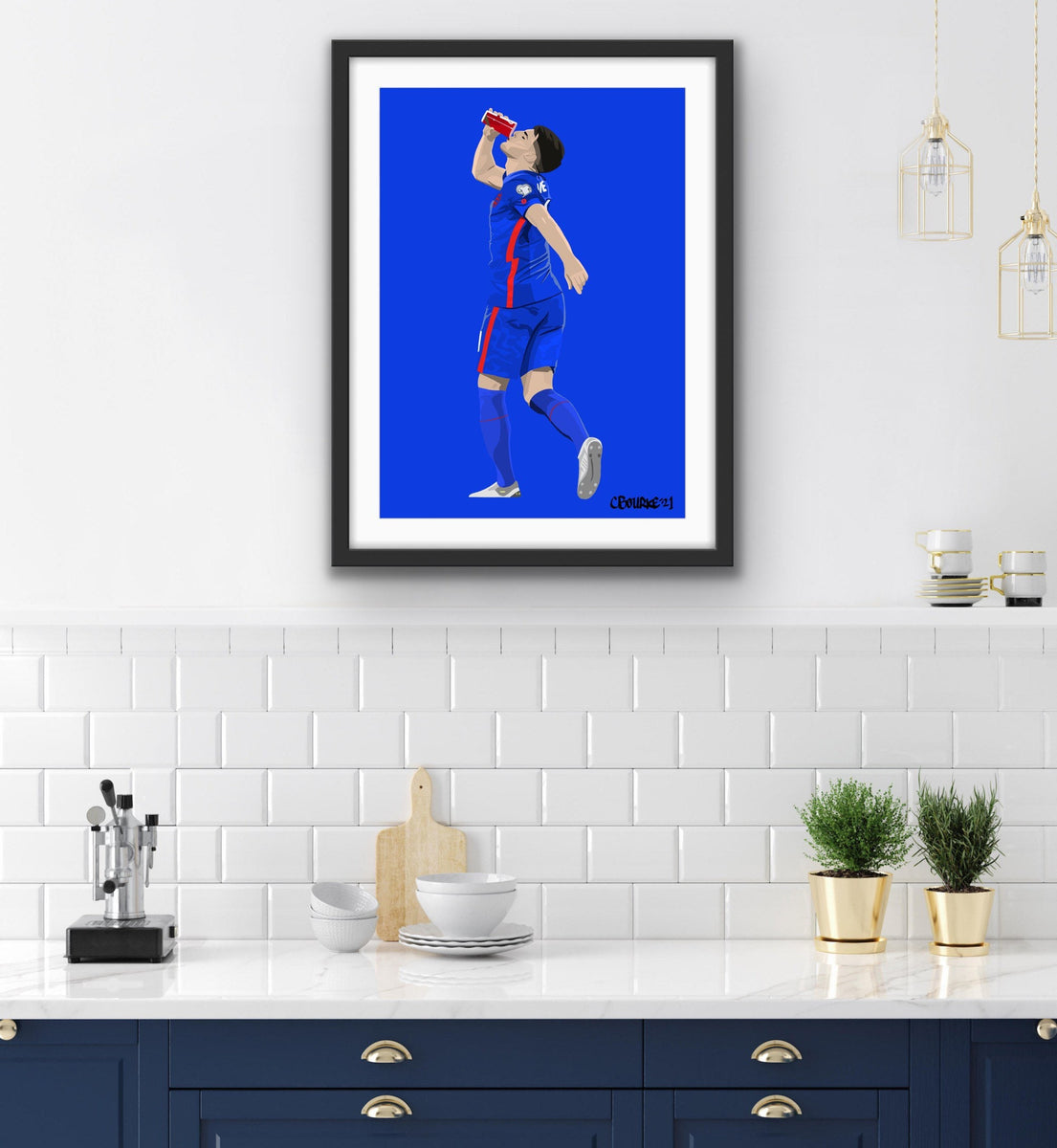 Declan Rice Print – Carl Bourke Art